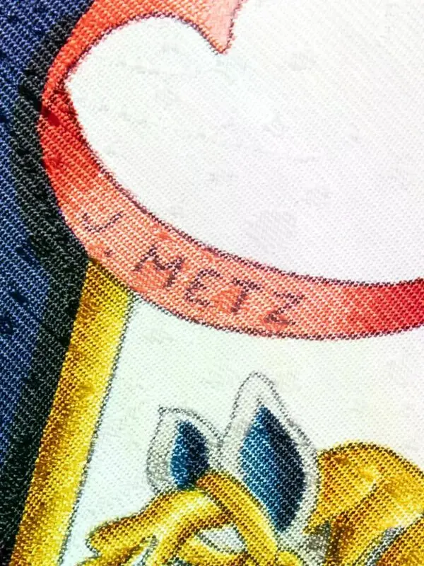 Hermès Luna Park Silk Scarf