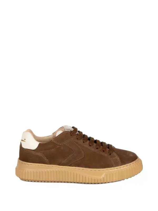 VOILE BLANCHE Lipari Platform Sneakers - Brown