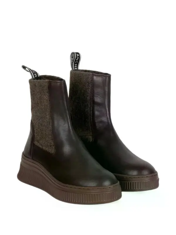 VOILE BLANCHE Flaurence Panelled Boots
