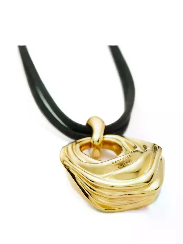 MISSOMA X Markgong Draped Pendant Necklace - Gold