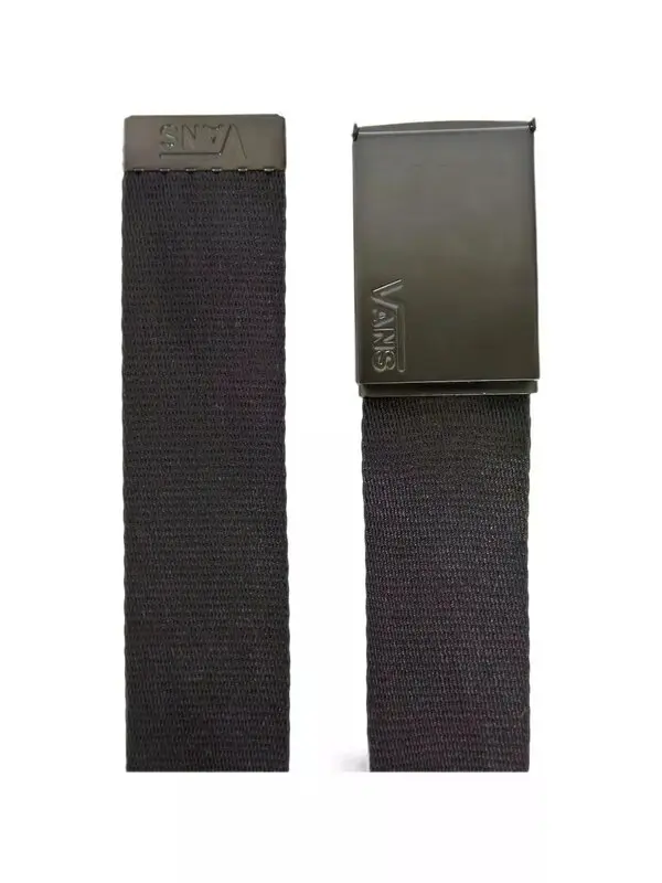 VANS Deppster Ii Logo-engraved Buckle Belt - Black