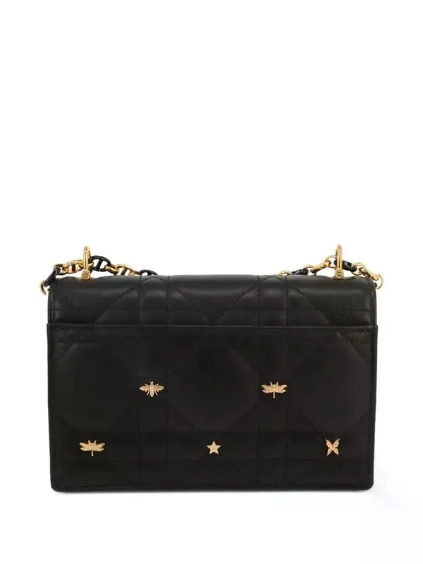 Dior 2020s Miss Caro Cannage Shoulder Bag - Black