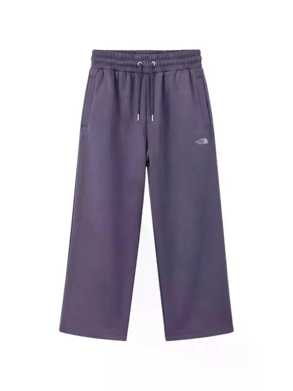 The North Face Logo-embroidered Drawstring Track Pants - Purple
