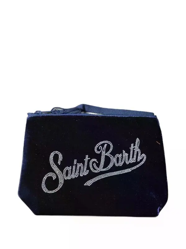 MC2 SAINT BARTH Aline Strass-embellished Clutch Bag