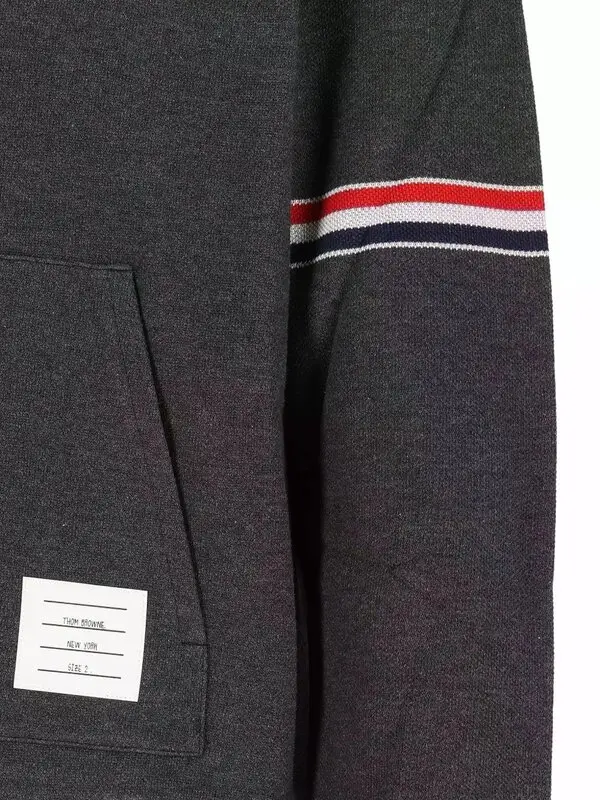 Thom Browne Stripe-detail Button-up Sweater