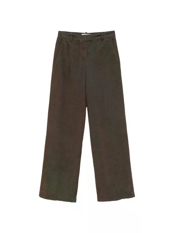 CIRCOLO 1901 Corduroy Palazzo Pants - Brown