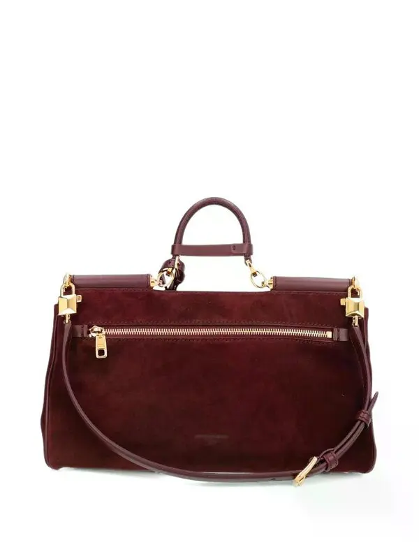 Dolce & Gabbana Medium My Sicily Handbag In Split Calfskin