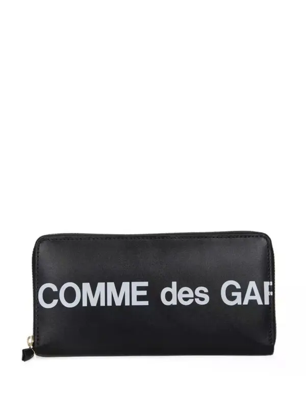 Comme Des Garçons Logo-print Leather Wallet