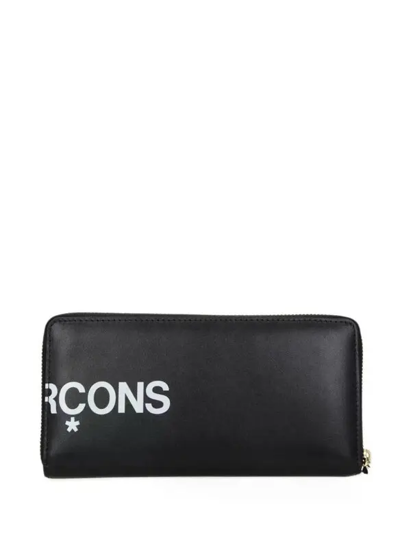 Comme Des Garçons Logo-print Leather Wallet