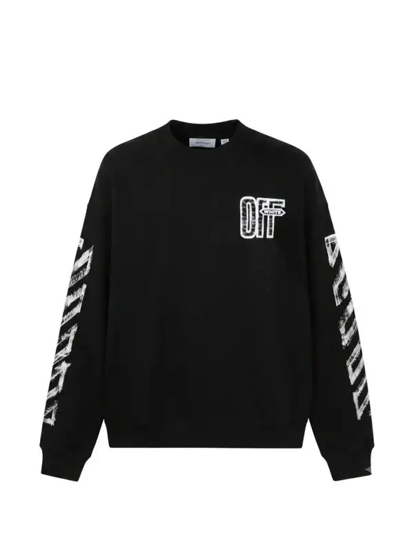 Off-White Skate Arrows-print Sweatshirt - Black