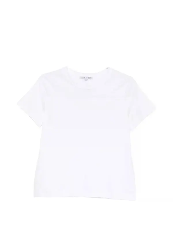 SHIRT C ZERO Jersey Crew-neck T-shirt - White