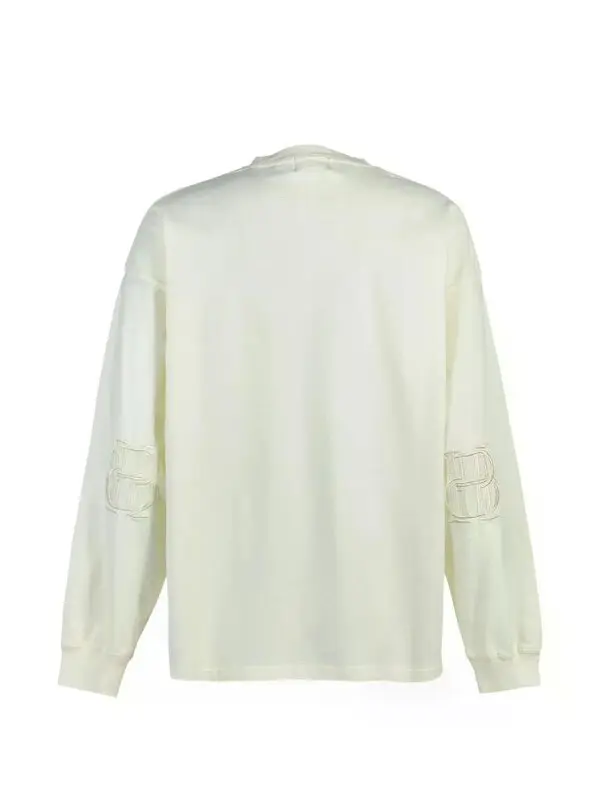 BREATH Logo-embroidered Long-sleeve T-shirt