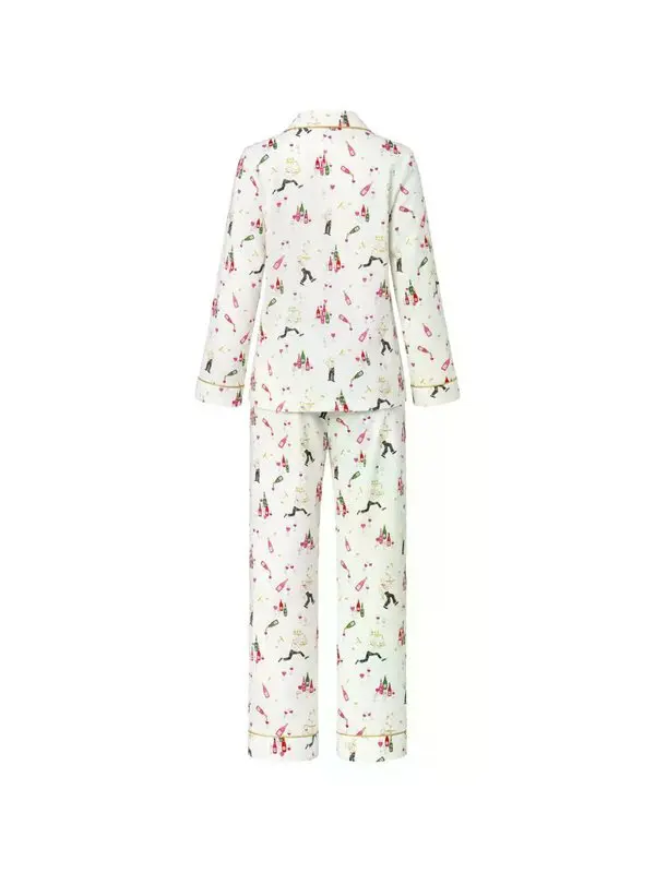 BEDHEAD PAJAMAS Graphic-print Long-sleeve Pajamas