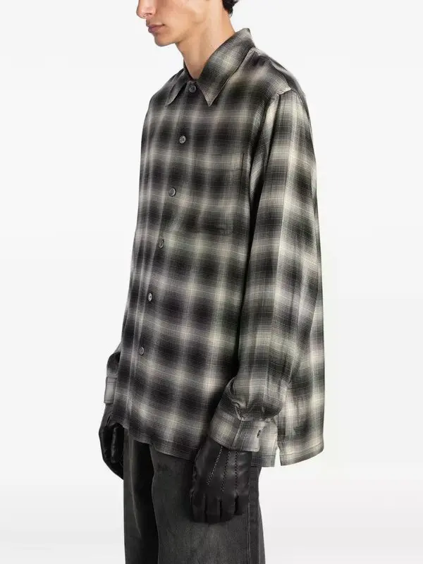 Our Legacy Every Shirt Taos Check Saloon Tencel