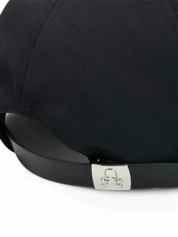 MASTERMIND WORLD Crystal-embellished Skull Baseball Cap