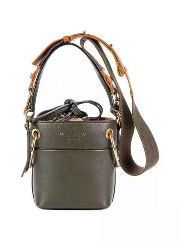 Chloé Roy Bucket Mini Bag - Grey