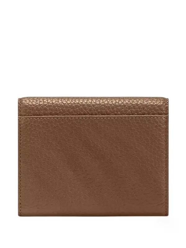 AIGNER Ivy Grained-leather Wallet - Brown