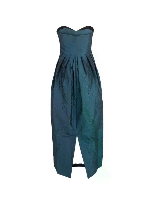 Ulla Johnson Katerina Floral-jacquard Strapless Dress