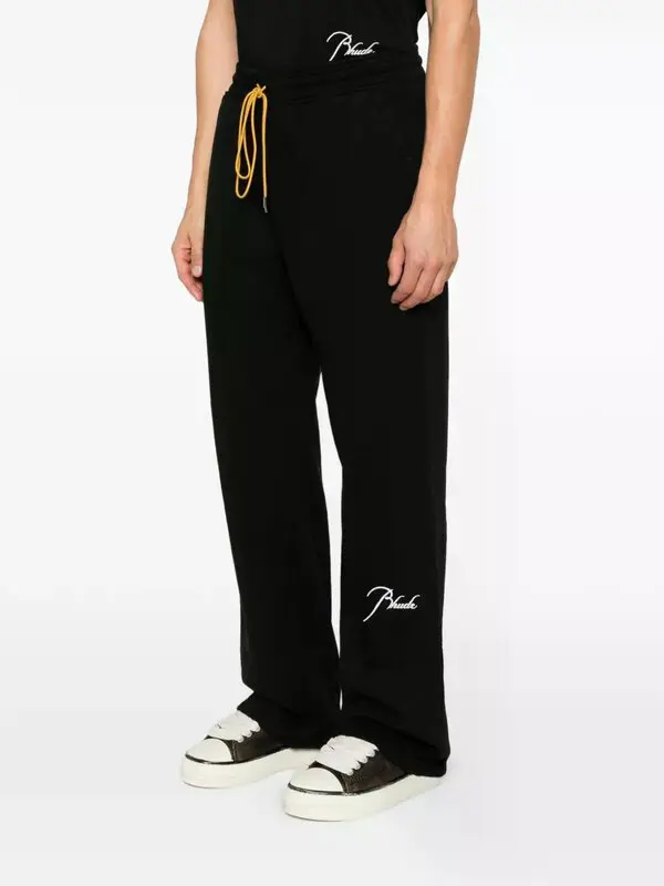 Rhude Logo-embroidered Drawstring Track Pants