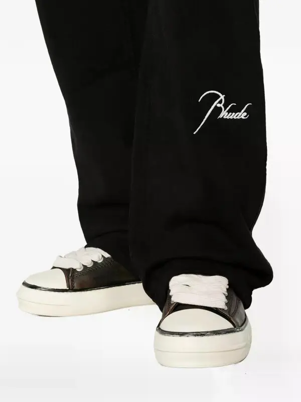 Rhude Logo-embroidered Drawstring Track Pants
