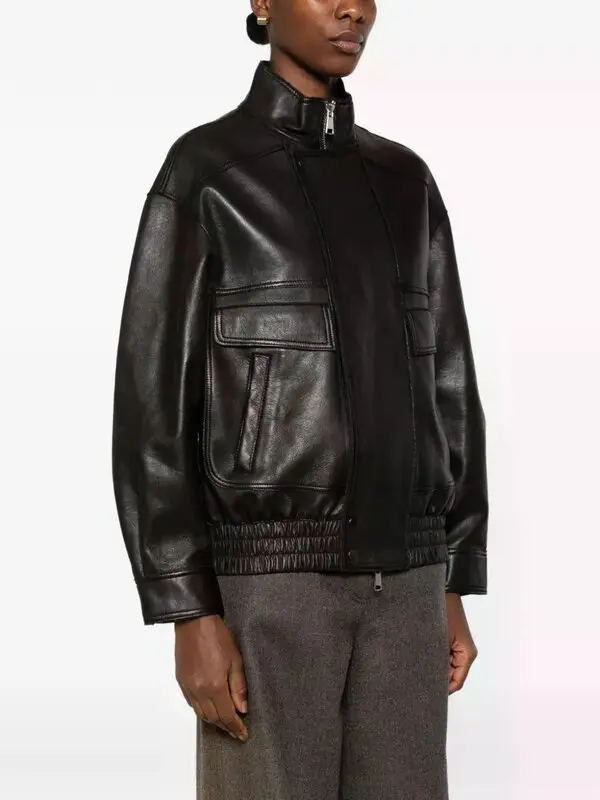 LEATHER AUTHORITY Droite Leather Jacket