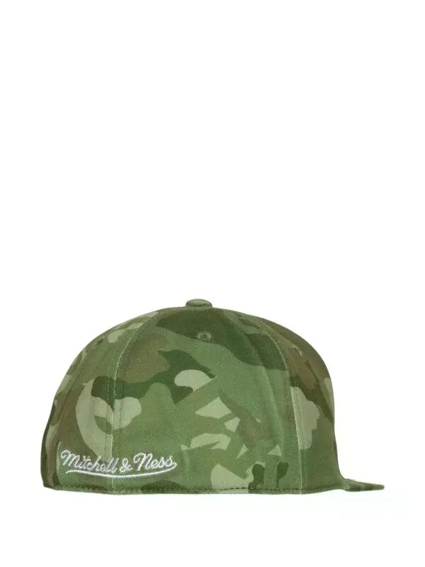 Mitchell & Ness Hardwood Classics Camo-print Cap - Green