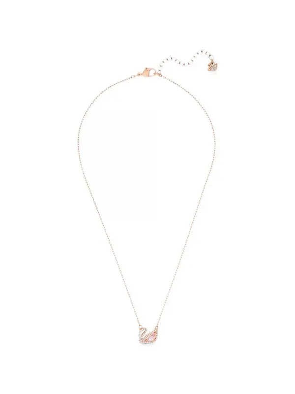 SWAROVSKI Swan Crystal-embellished Necklace - Pink