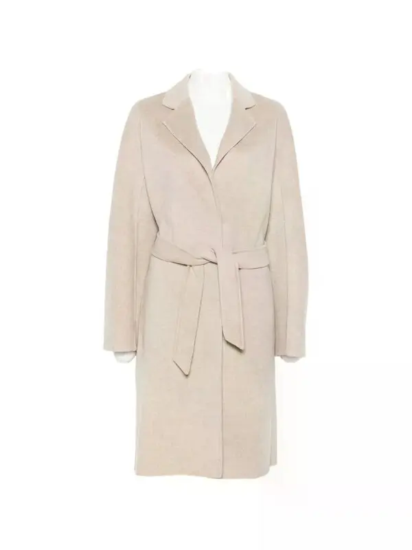 Max Mara Cashmere Robe Coat Sand - Neutrals