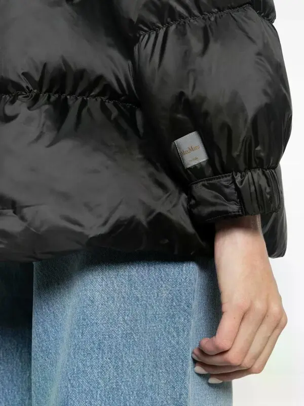 Max Mara Roomy Puffer Jacket In Water-repellent Plain-weave Fabric