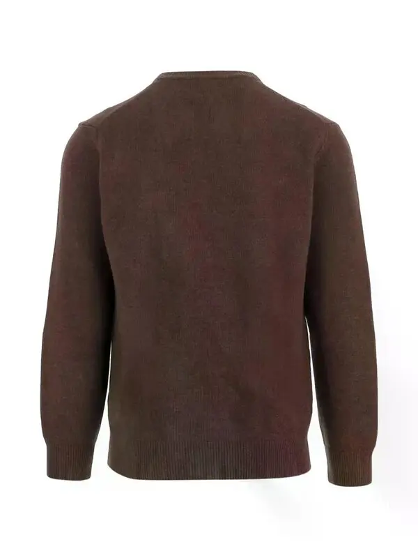 MC2 SAINT BARTH Heron Mountain-embroidery Sweater
