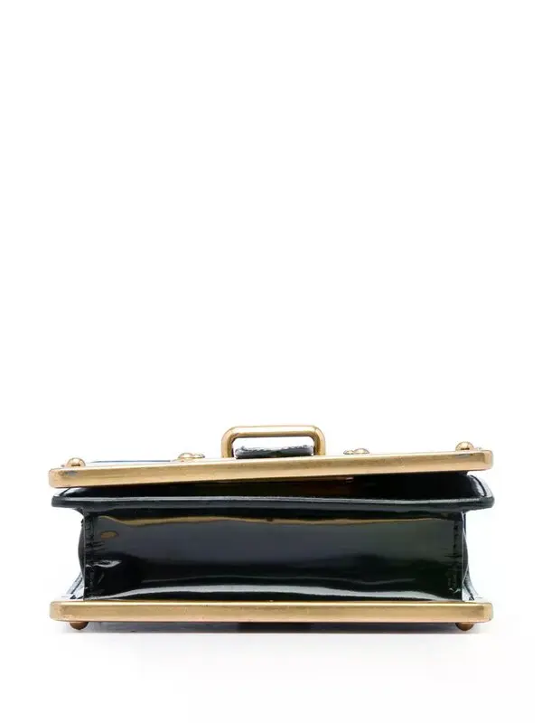 Prada 2013-2026 Micro Spazzolato Cahier Crossbody Bag
