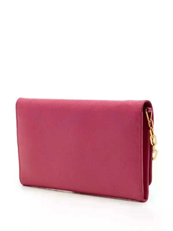 Prada 2013-2026 Saffiano Wallet On Chain Crossbody Bag