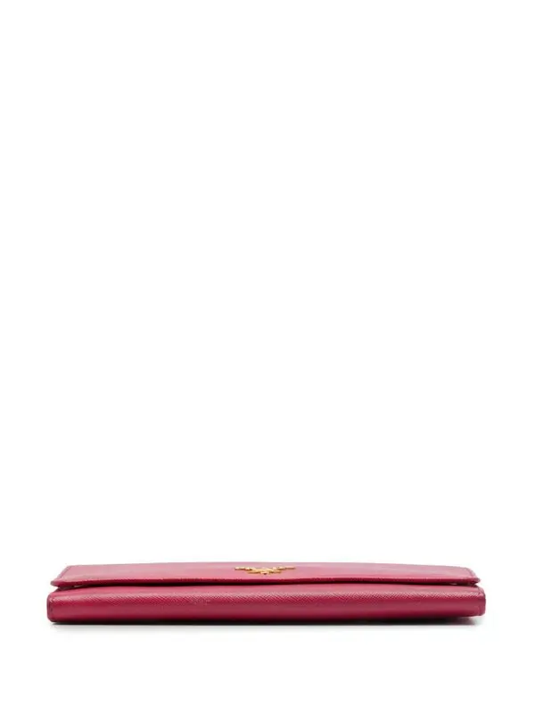 Prada 2013-2026 Saffiano Wallet On Chain Crossbody Bag