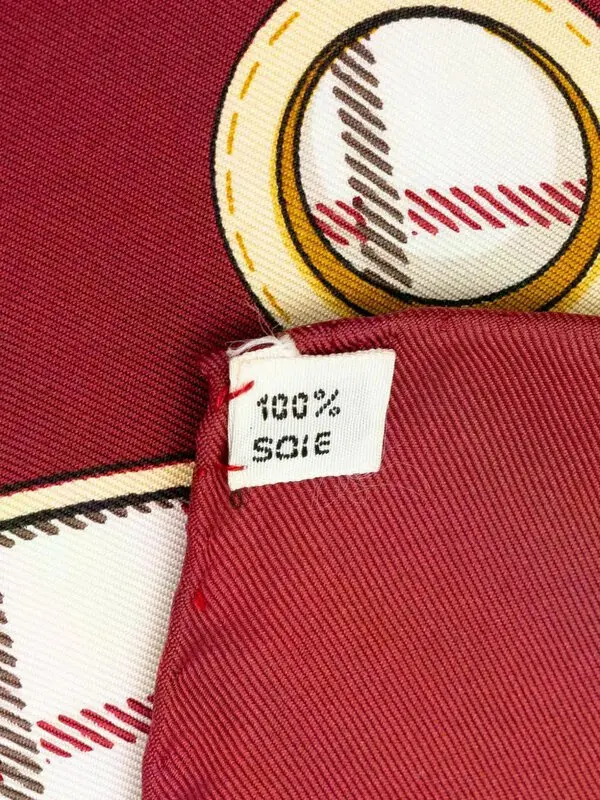 Hermès 20th Century Camails Silk Scarf Scarves