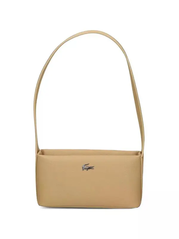 Lacoste Logo-plaque Shoulder Bag - Neutrals