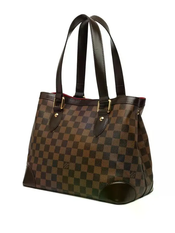 LOUIS VUITTON 2011 Damier Ebene Hampstead Pm Tote Bag