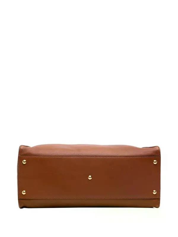 Fendi 2010-2026 Large Leather Peekaboo Iconic Satchel