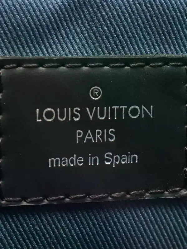 LOUIS VUITTON 2016 Damier Graphite District Pm Crossbody Bag