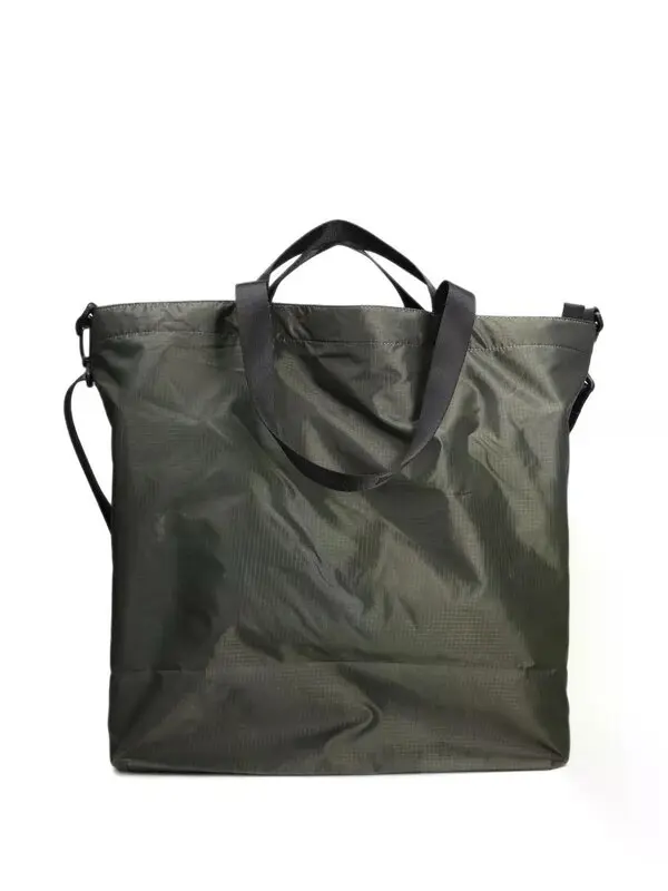 AND WANDER Ripstop Logo-print Tote Bag