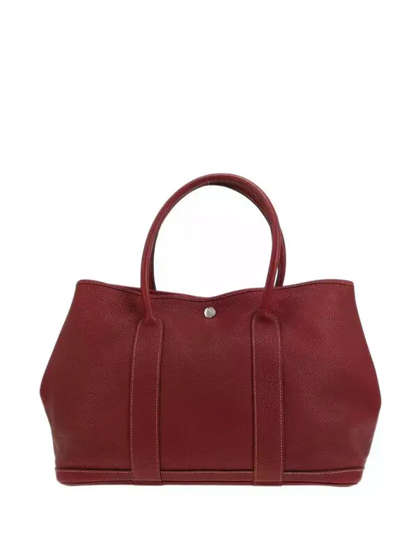 Hermès 2011 Garden Party Tote Bag - Red