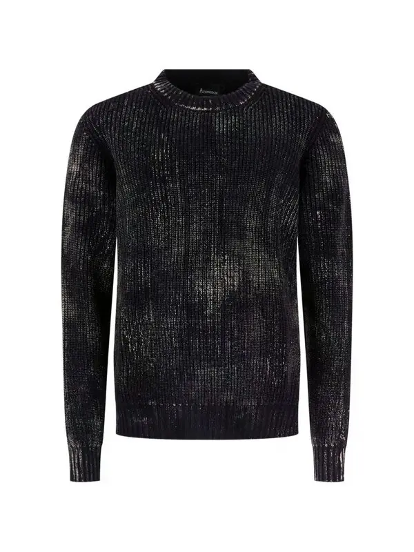 AROVESCIO Ribbed-knit Sweater