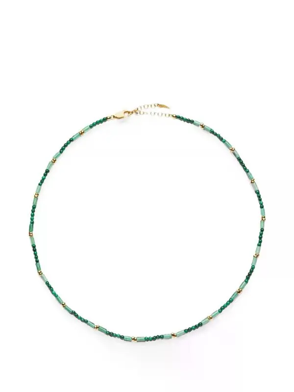 MISSOMA Beaded Malachite Aventurine Necklace - Green