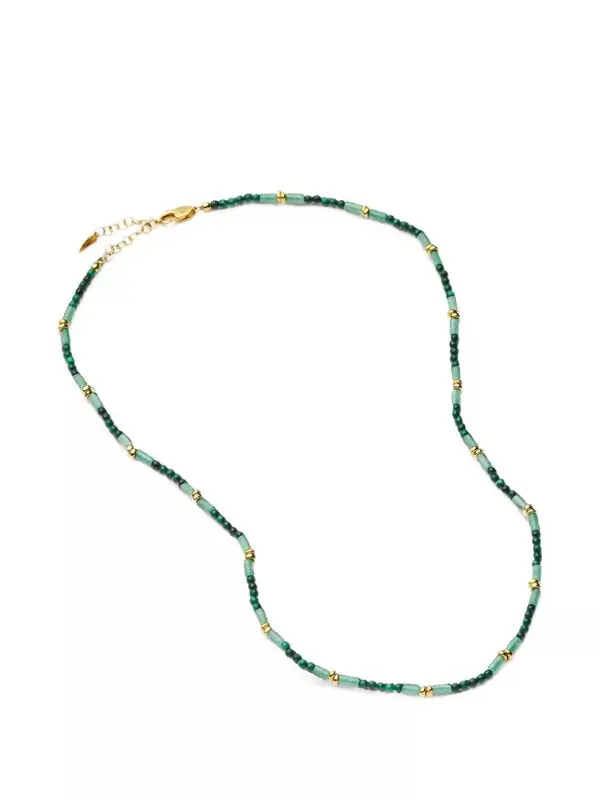 MISSOMA Beaded Malachite Aventurine Necklace