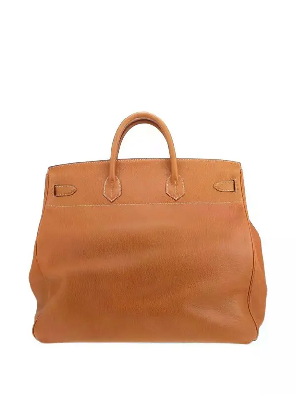 Hermès 1991 Haut Leather Tote Bag