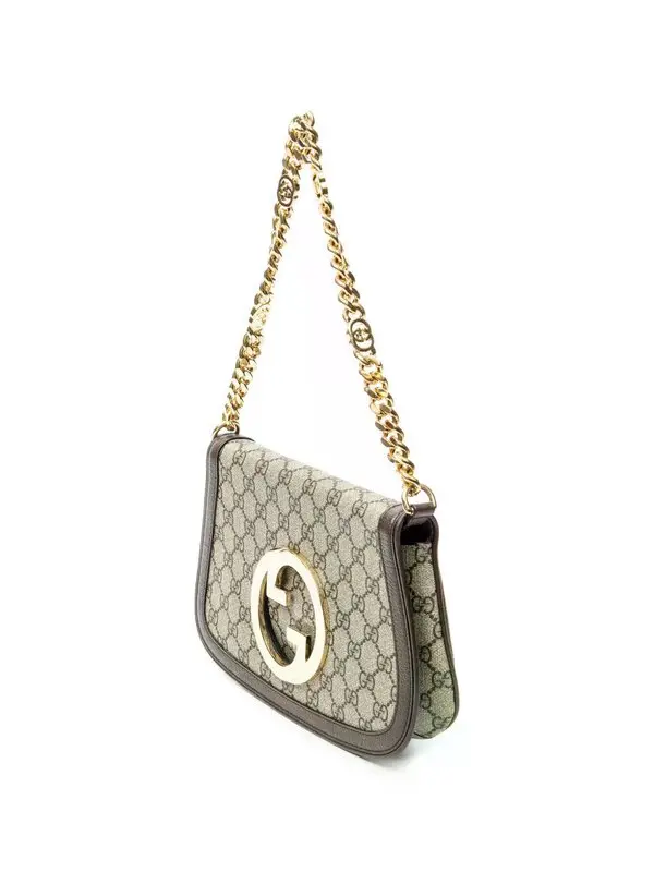 Gucci Small Blondie Foldover-top Shoulder Bag - Cream
