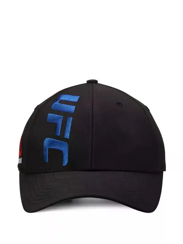 REEBOK Ufc Logo-embroidered Baseball Cap - Black