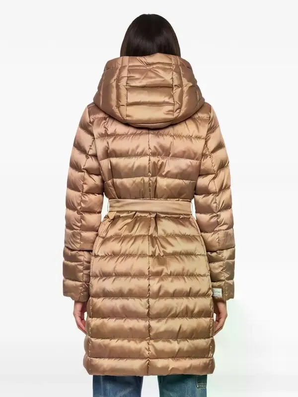 Max Mara The Cube Quilted Hooded Coat