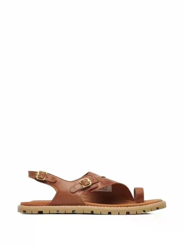 Merrell Haven Backstrap Leather Sandals - Brown