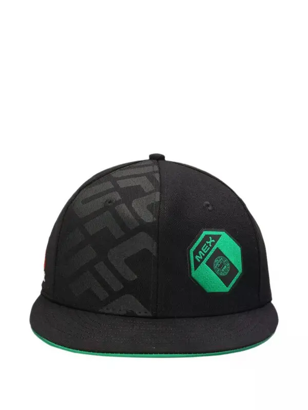 REEBOK Ufc Mexico Logo-patch Cap - Black