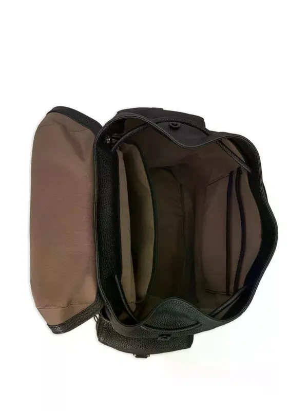 Polo Ralph Lauren Id Pebbled-leather Backpack